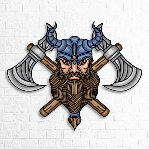 Viking 3D Mandala Viking Multilayer SVG Multilayer Panel for - Etsy