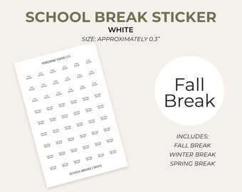 Spring Break Planner - Etsy