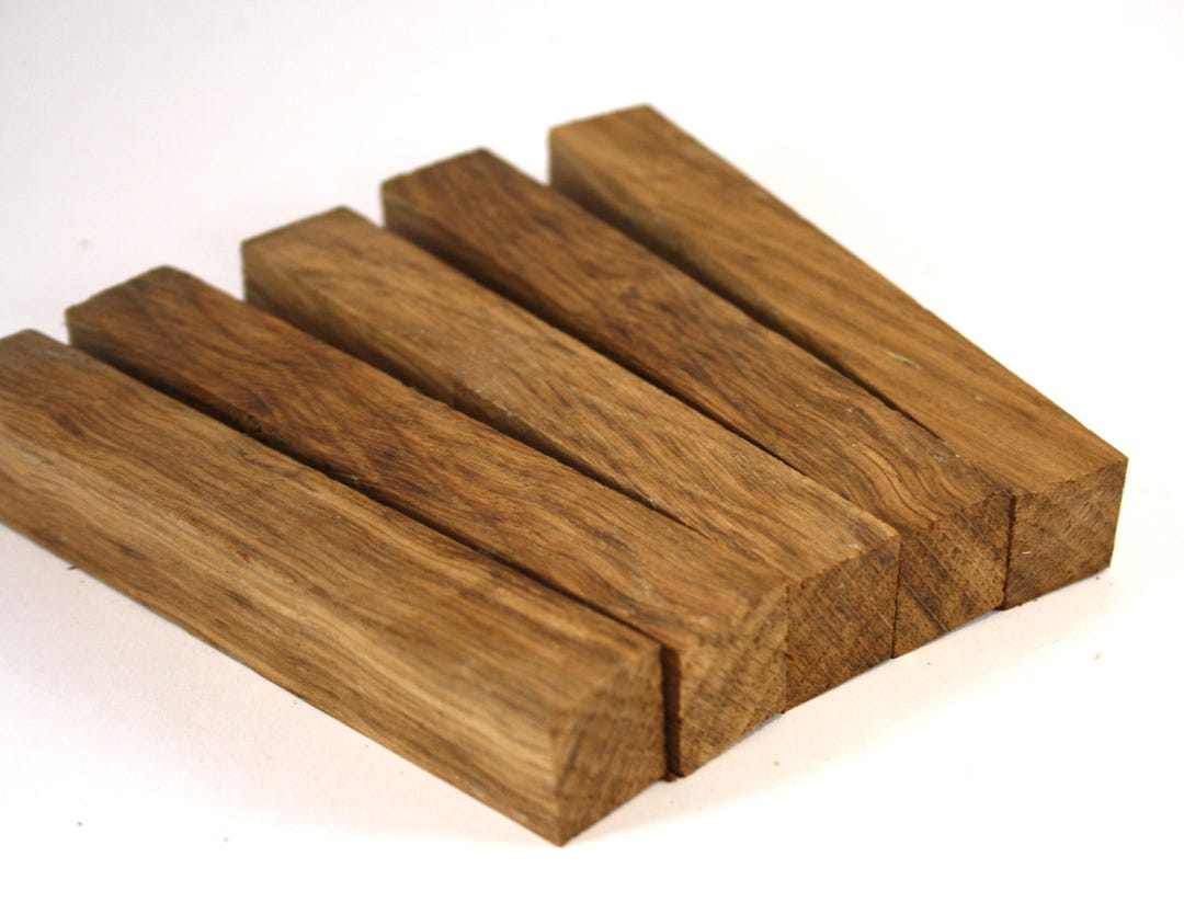 Dark Oak Pen Turning Blanks Pack of 5 - Etsy
