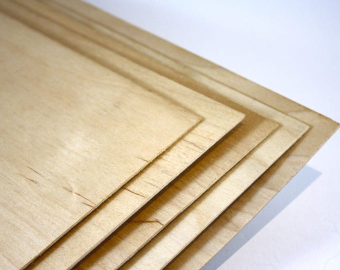 Thin Plywood Sheets for Modelling and Craft - Pack of 5 - Etsy