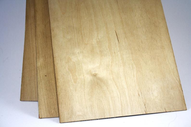Thin Plywood Sheets for Modelling and Craft Pack of 5 - Etsy