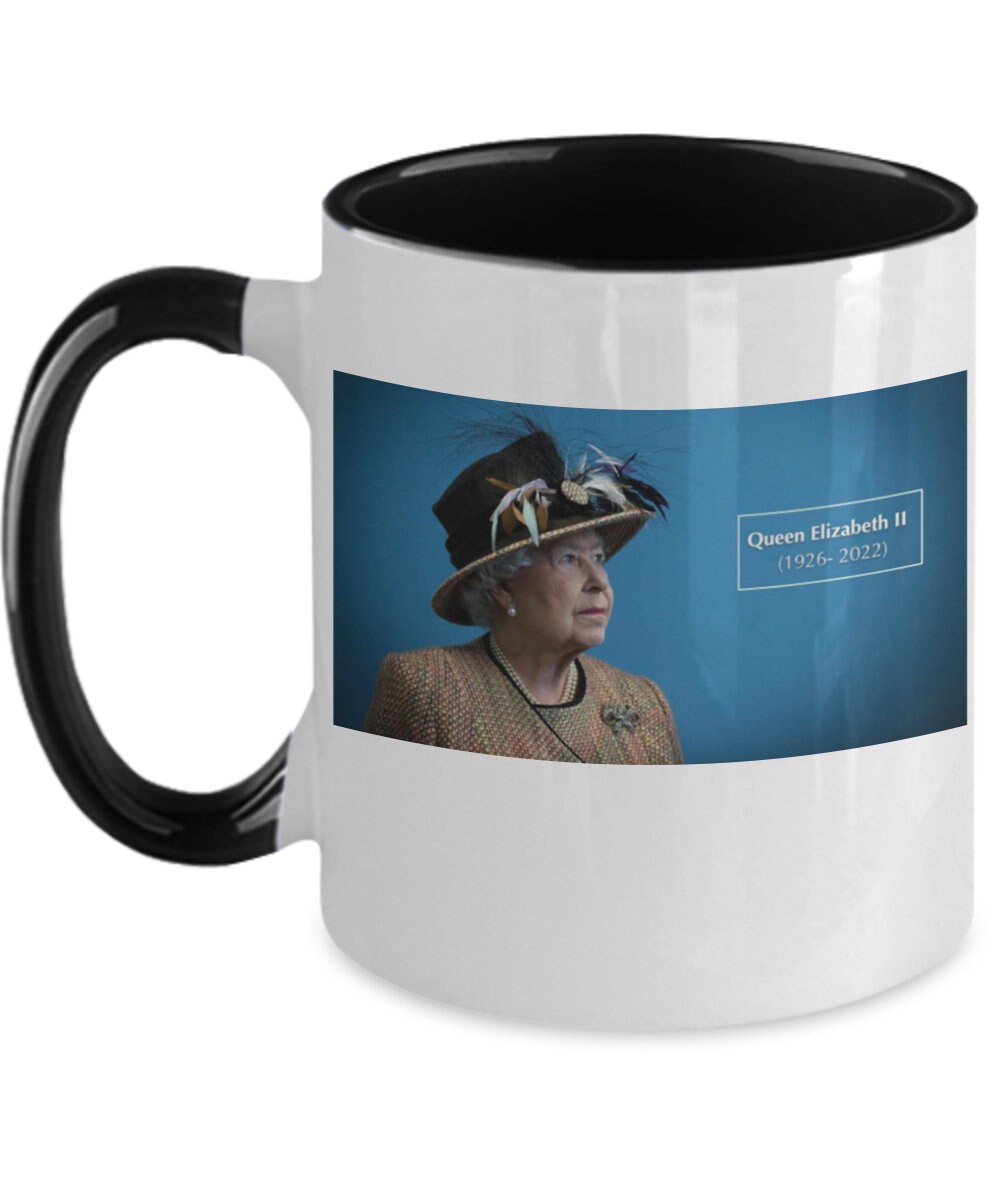 The Queen, Queen Elizabeth II, Her Majesty's. Royal Family, British Mug ...
