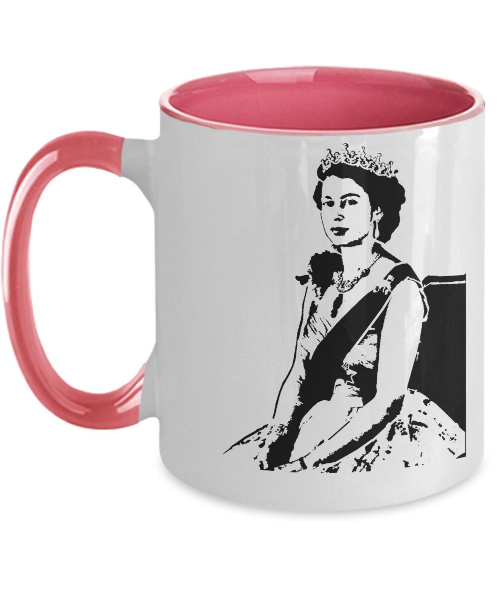 The Queen Queen Elizabeth II Platinum Jubilee Mug Queens - Etsy