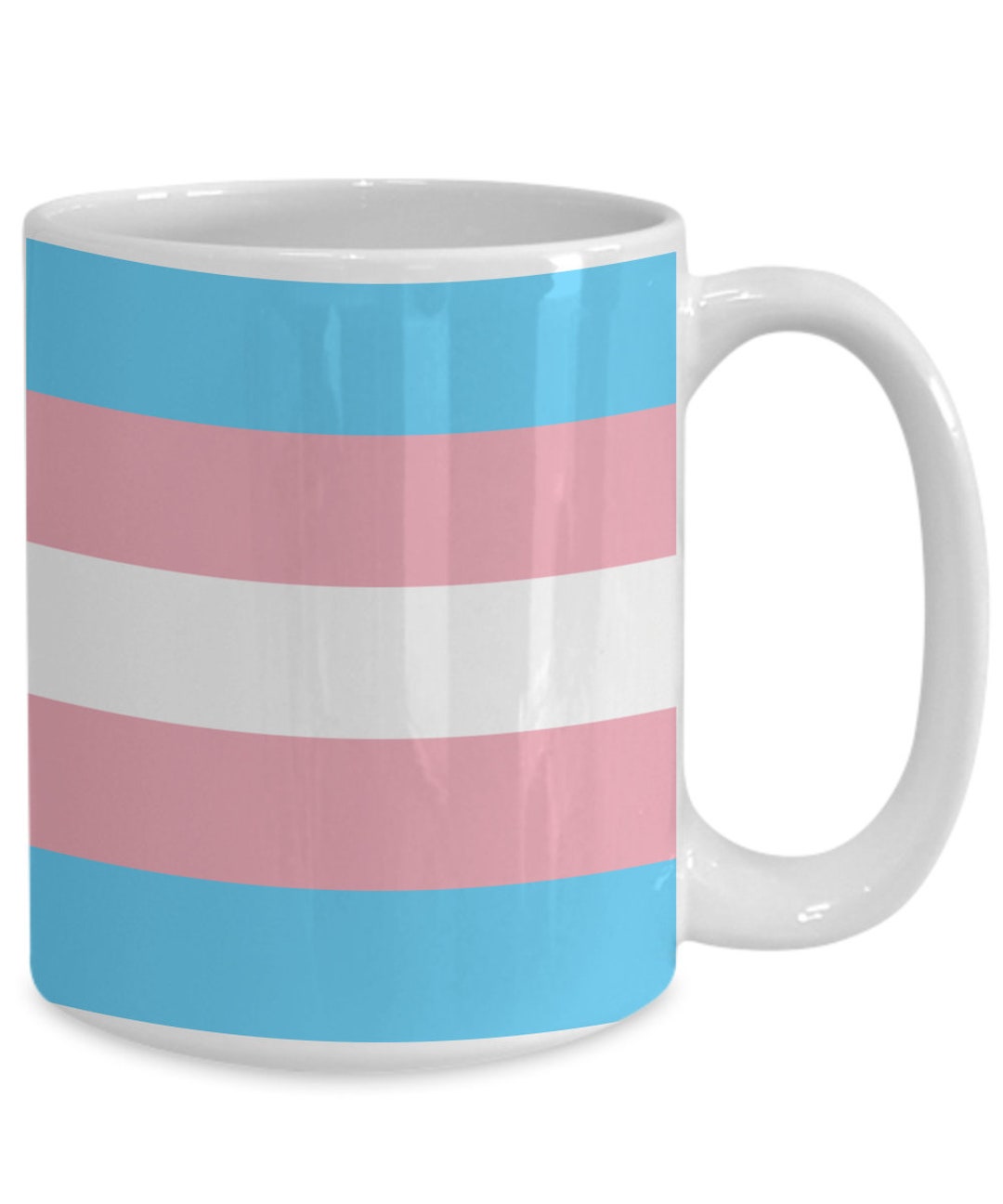Transgender Flag Mug, Trans Coffee Mug, Transgender Pride Mug, LGBT ...