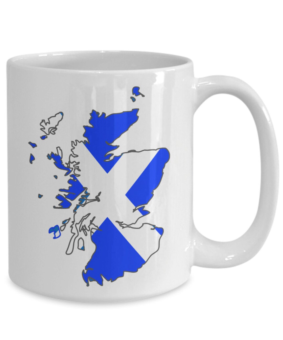Scotland Map Mug, Proud to Be Scottish, Being Scottish Mug, Scotland ...