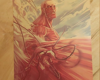 Aot Poster - Etsy UK