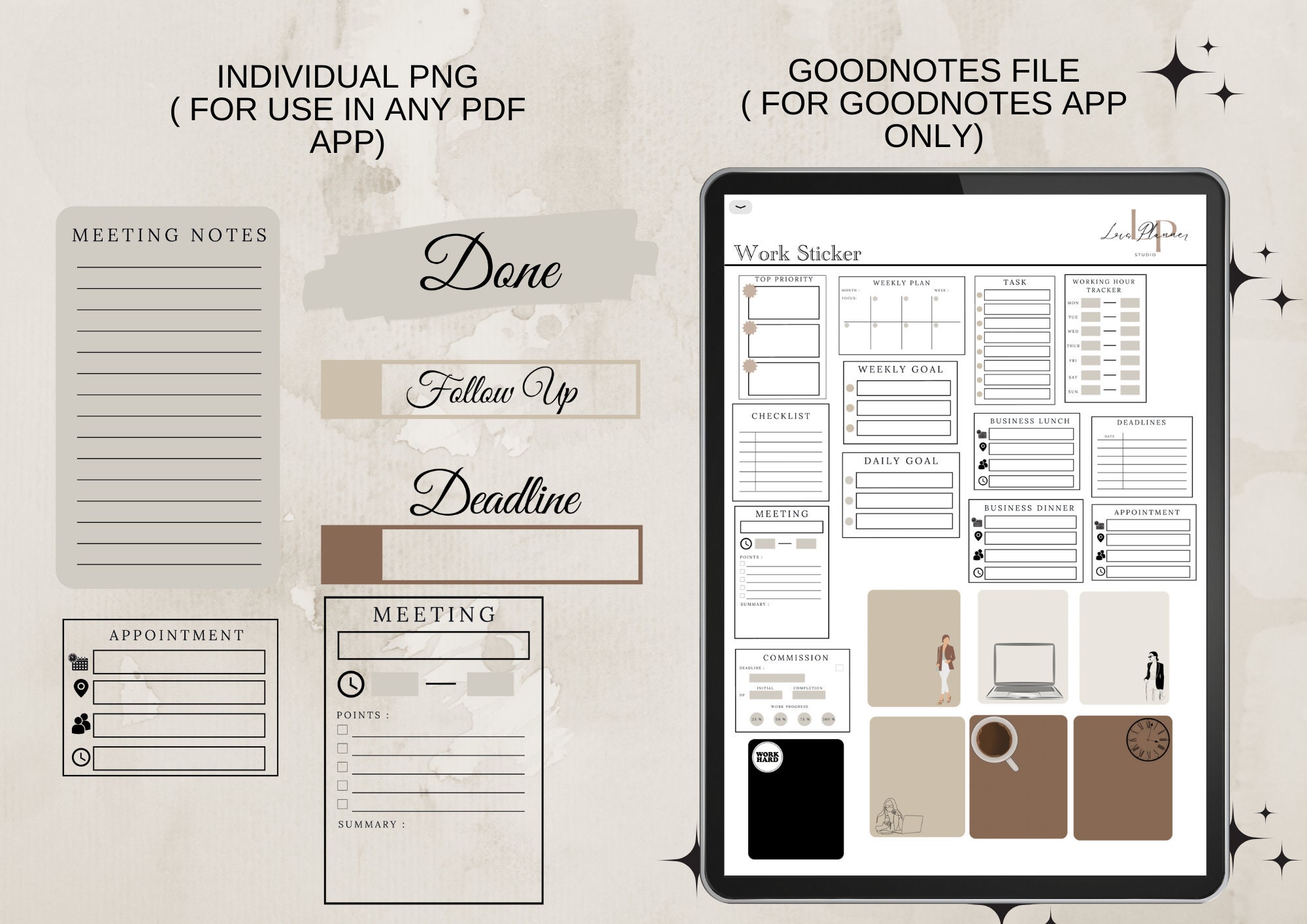 Work Digital Sticker, Working Life Digital Sticker, Working Life Widget ...