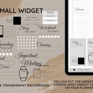 Small Widget, Life Widget, Small Life Widget, Planner Widget, Customised Planner, Widget for ...
