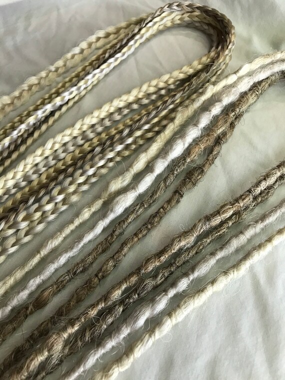 Synthetic Valkyrie Style Viking Braid/ Dreadlock Set - Etsy