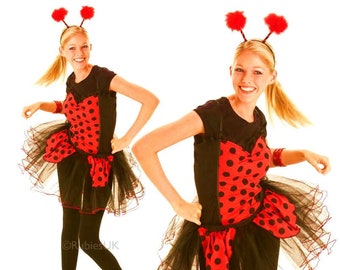 Ladybug Dress | Etsy UK