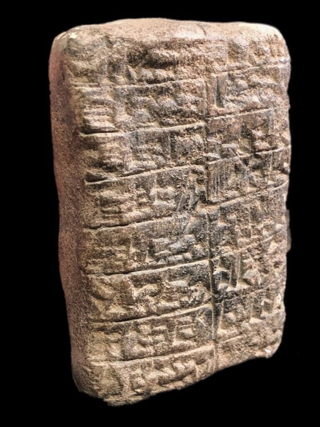 Scarce Circa 300bc Ancient Near Eastern Stone Tablet With Early Form of ...