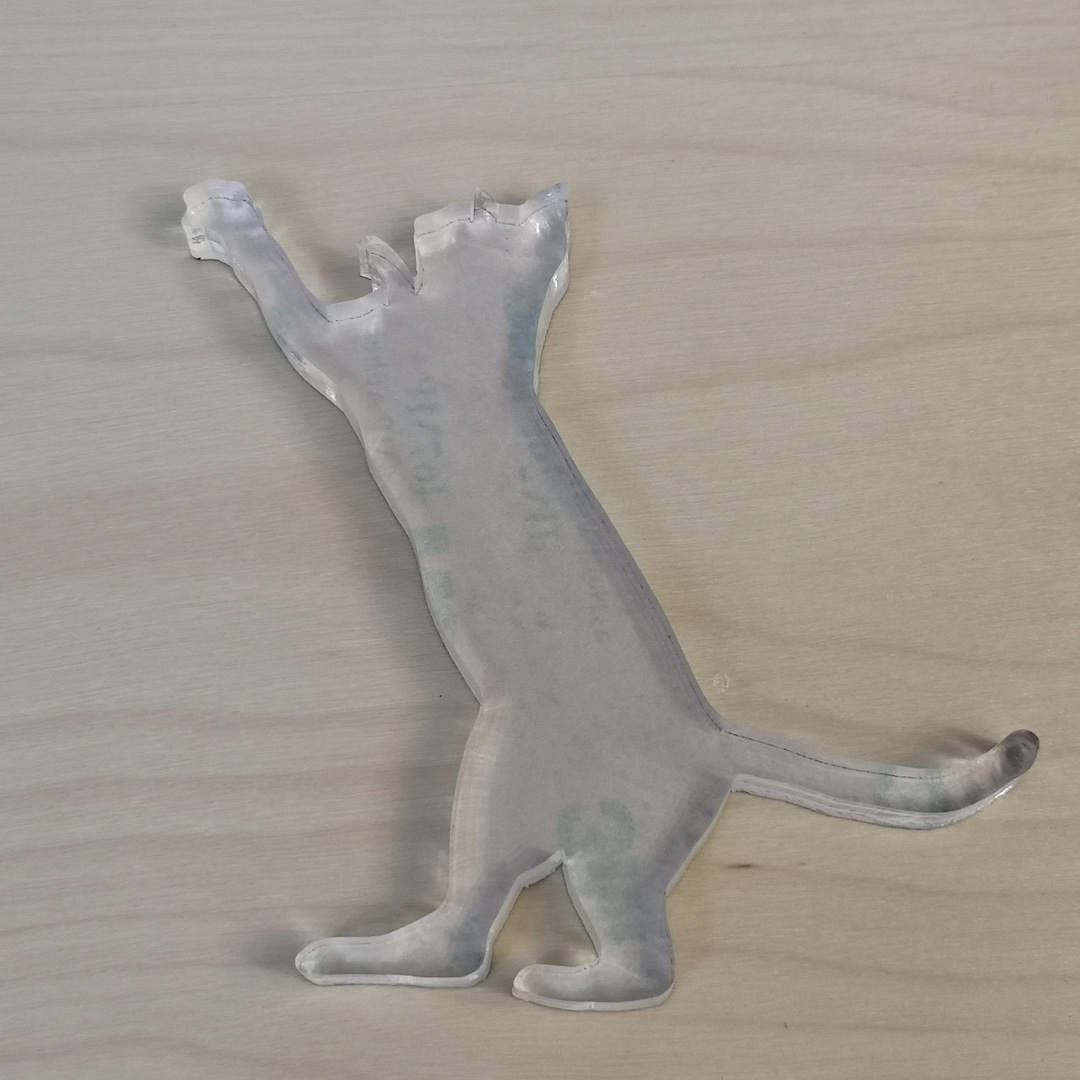 10 Pack Laser Cut Cats, Craft Blanks, Acrylic Cat Craft Blank, Acrylic ...