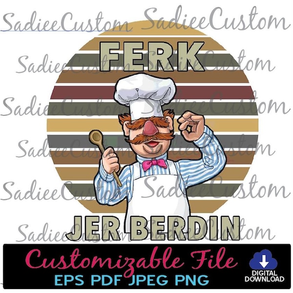 Swedish Chef Svg - Etsy