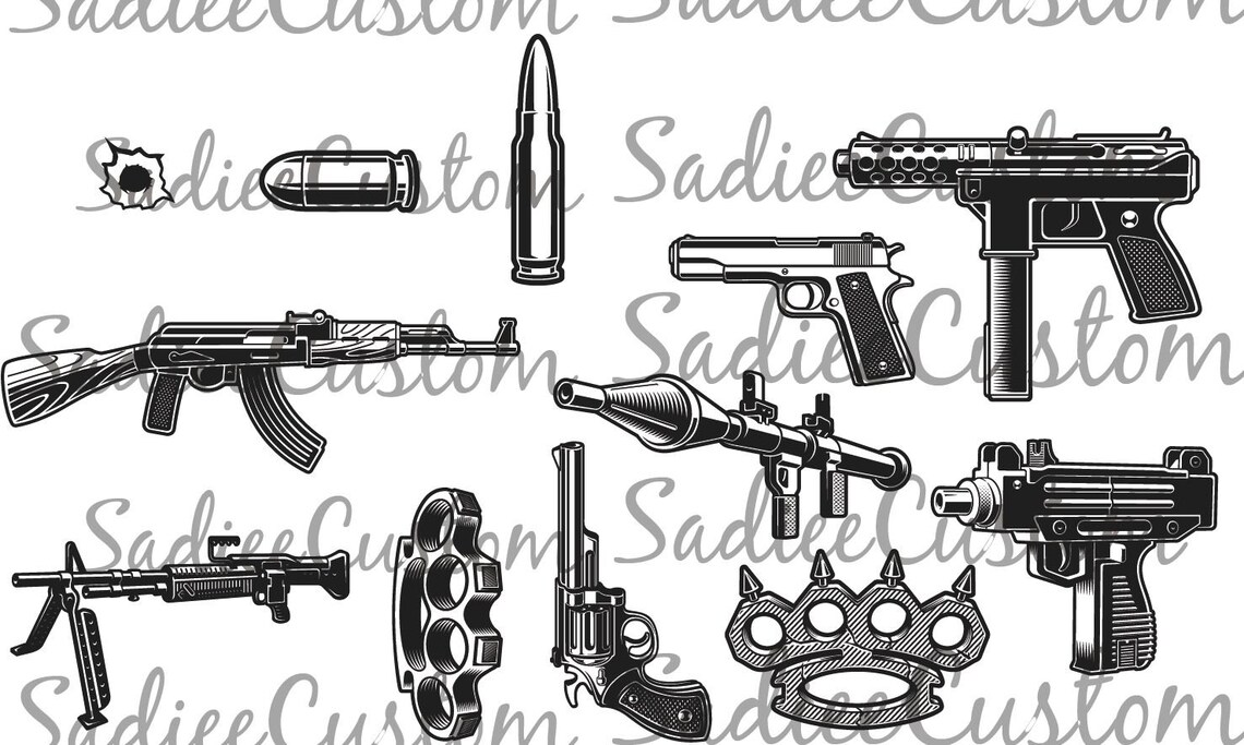 Gun Rights Design Files2nd Amendment Pew Pew Pew - Etsy