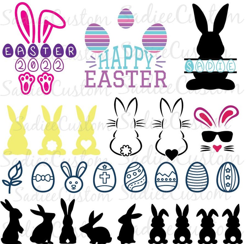 Happy Easter Svg Easter Svg Easter Svg Files Easter Svg - Etsy