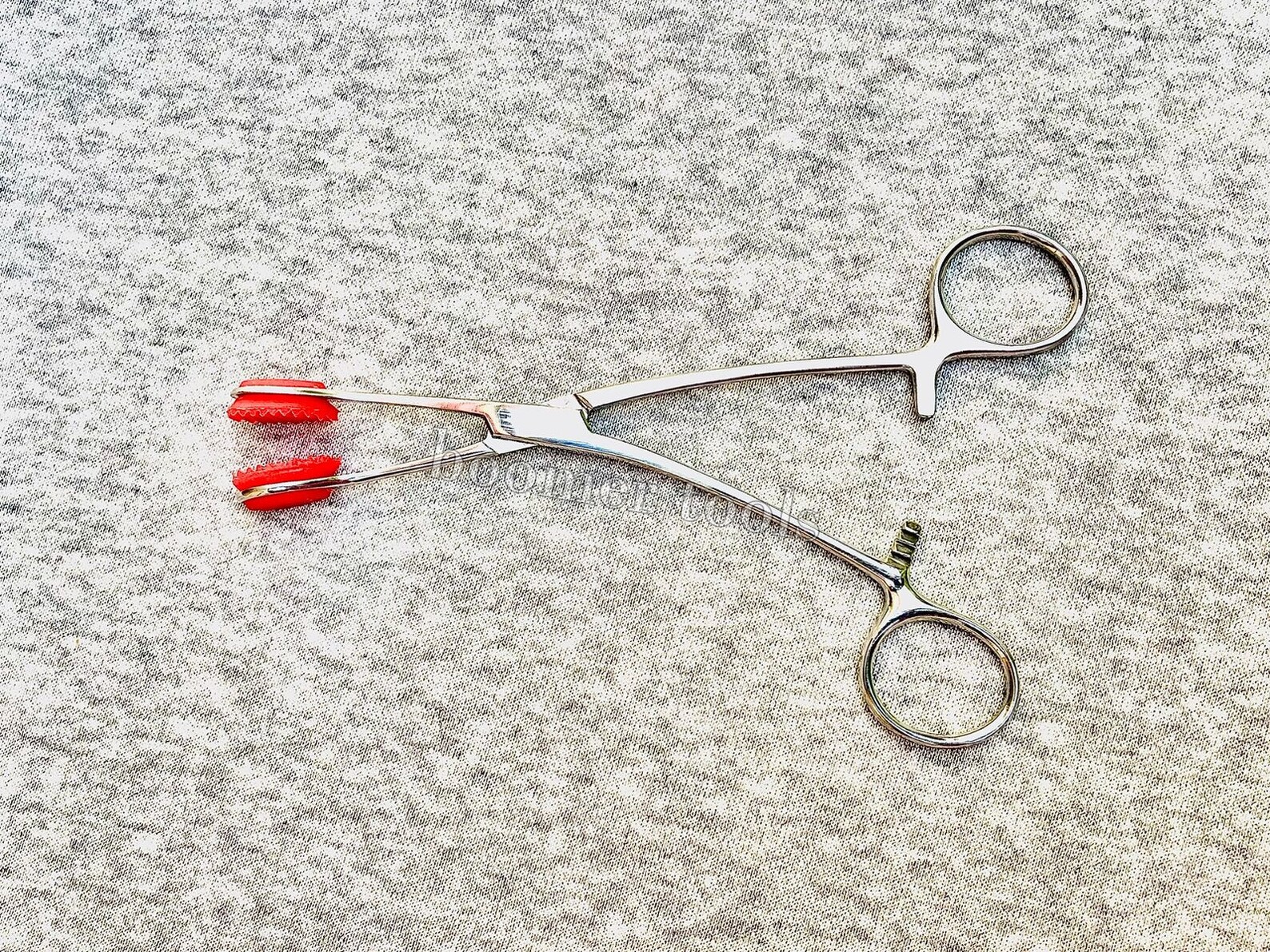 Young Tongue Forceps Surgical Oral Medical Clamp Fetish Bondage Play ...