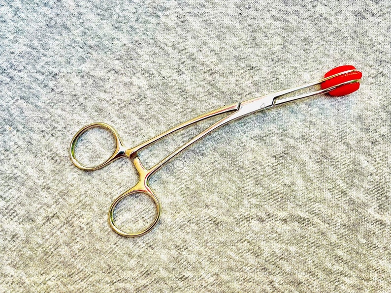 Young Tongue Forceps Surgical Oral Medical Clamp Fetish Bondage Play ...