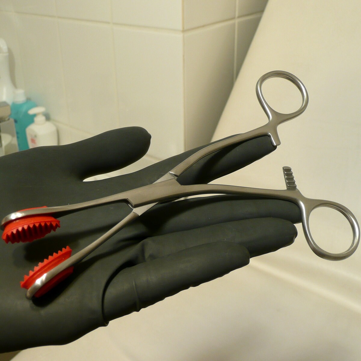 Young Tongue Forceps Surgical Oral Medical Clamp Fetish Bondage Play ...