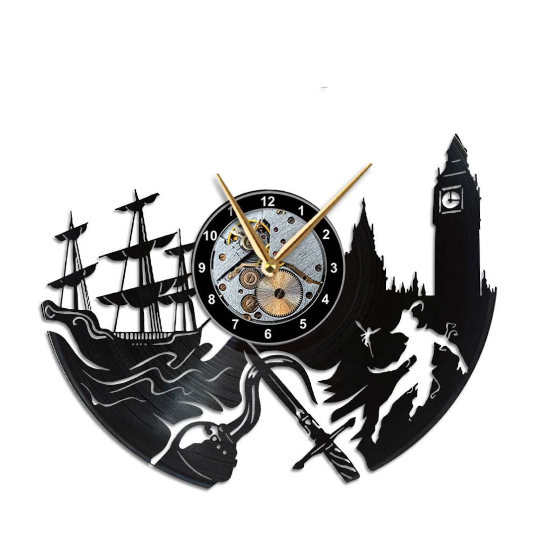 Peter Pan Clock Peter Pan Gift Peter Pan Decor - Etsy UK