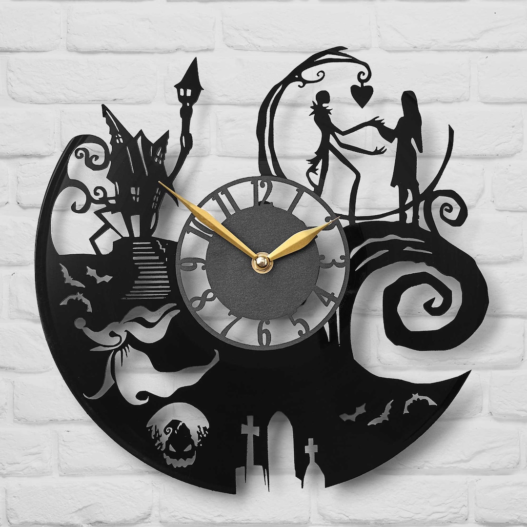 Nightmare Before Christmas Clock - Etsy