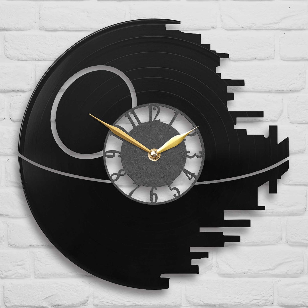 Death Star Clock Death Star Gift - Etsy