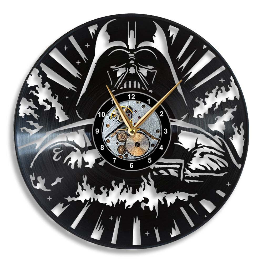 Darth Vader Clock Darth Vader Decor Darth Vader Gift - Etsy New Zealand