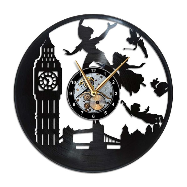 Peter Pan Clock - Etsy