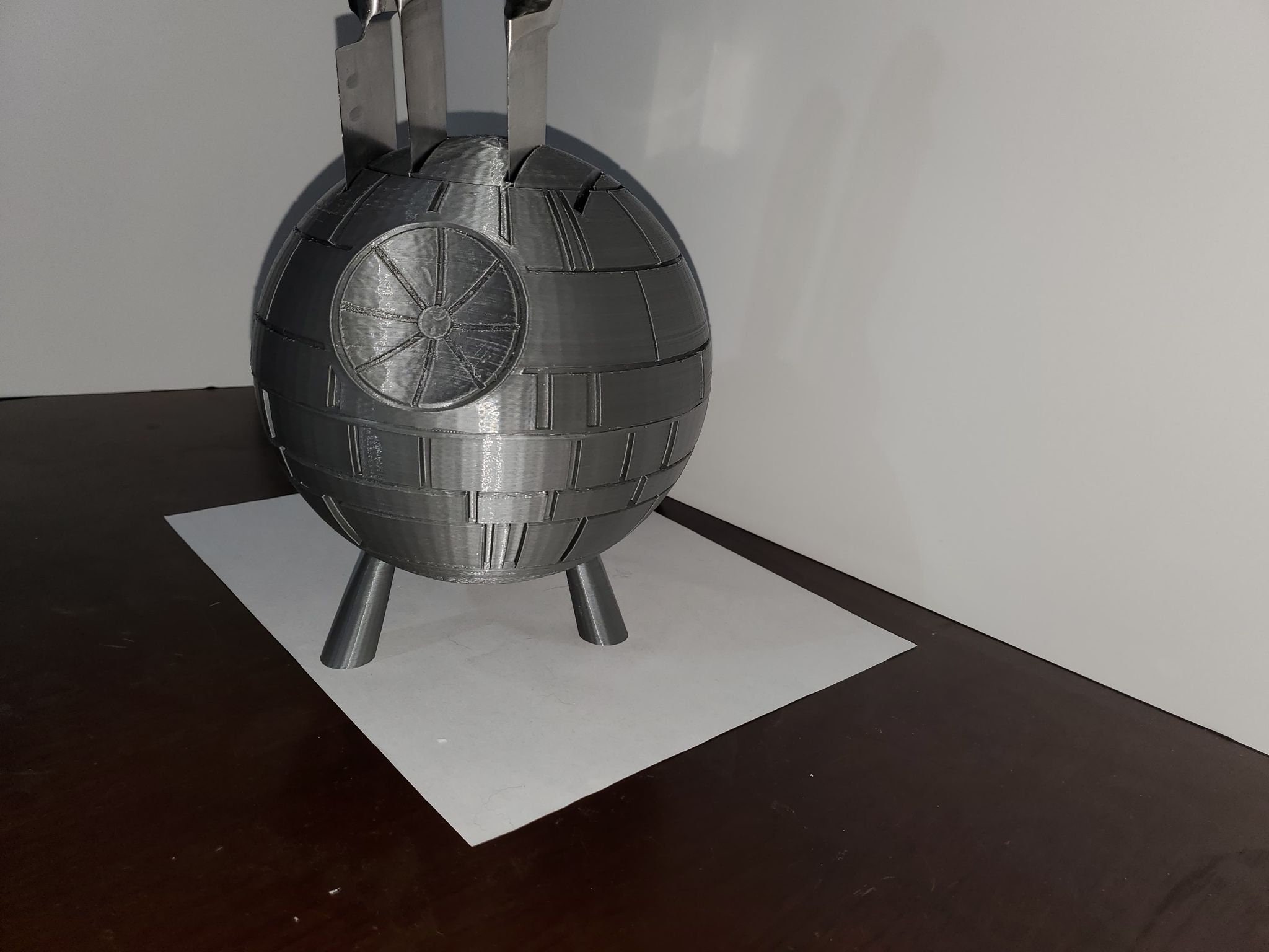 Death Star Inspired Knife Block - Etsy