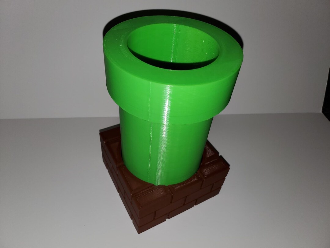 Super Mario Pipe Inspired Planter - Etsy