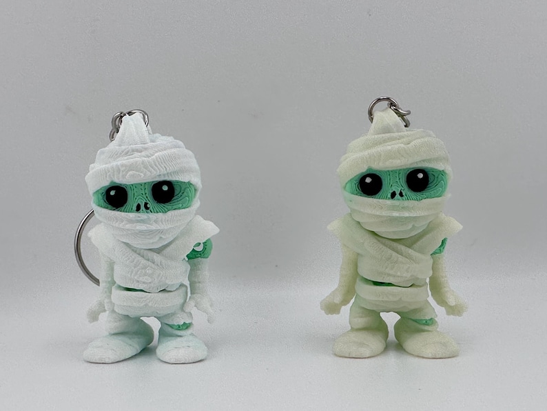 Mummy Fidget Keychain - Etsy