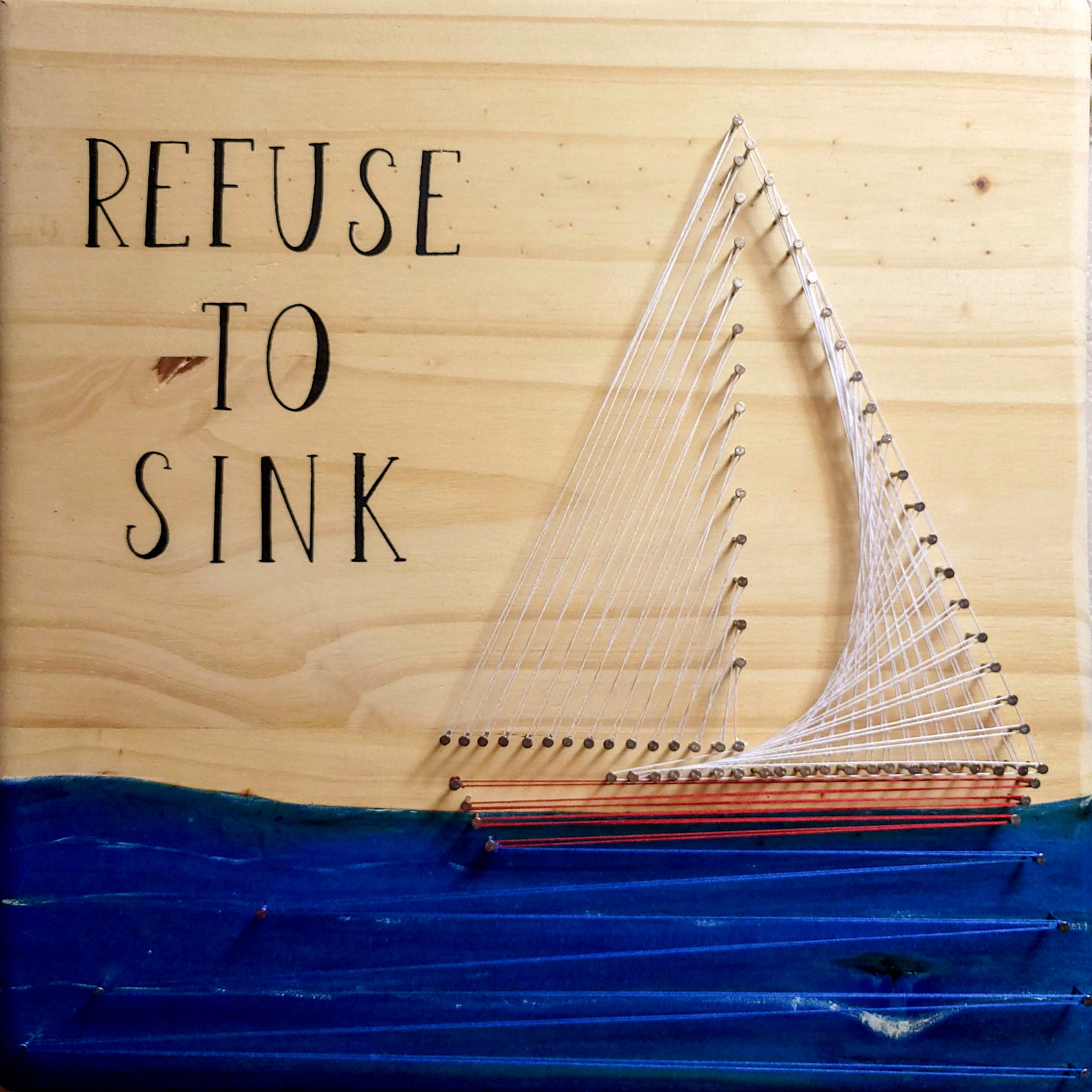 Sailboat String Art | Etsy