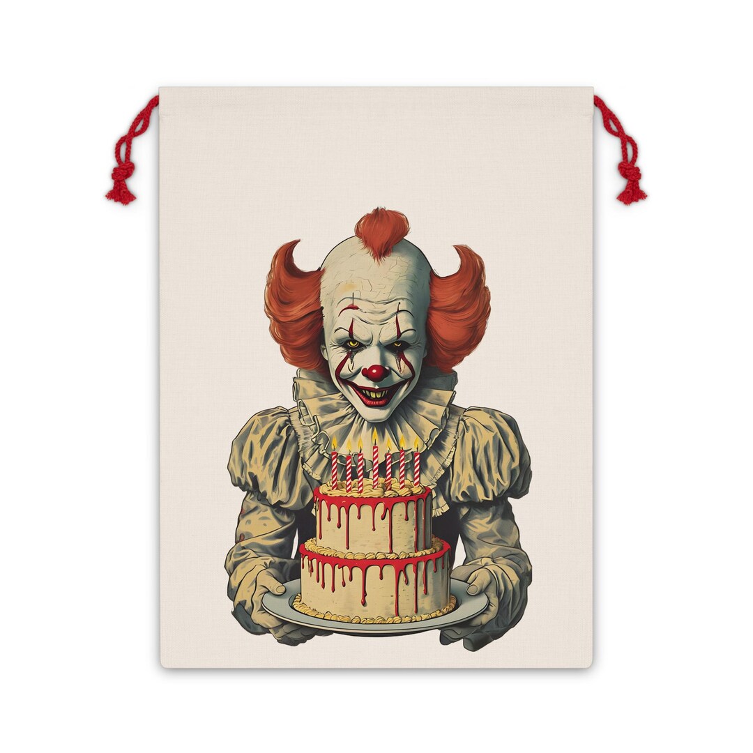 Pennywise Gift Bag, Horror Movie Lover Present, Scary Clown Halloween ...