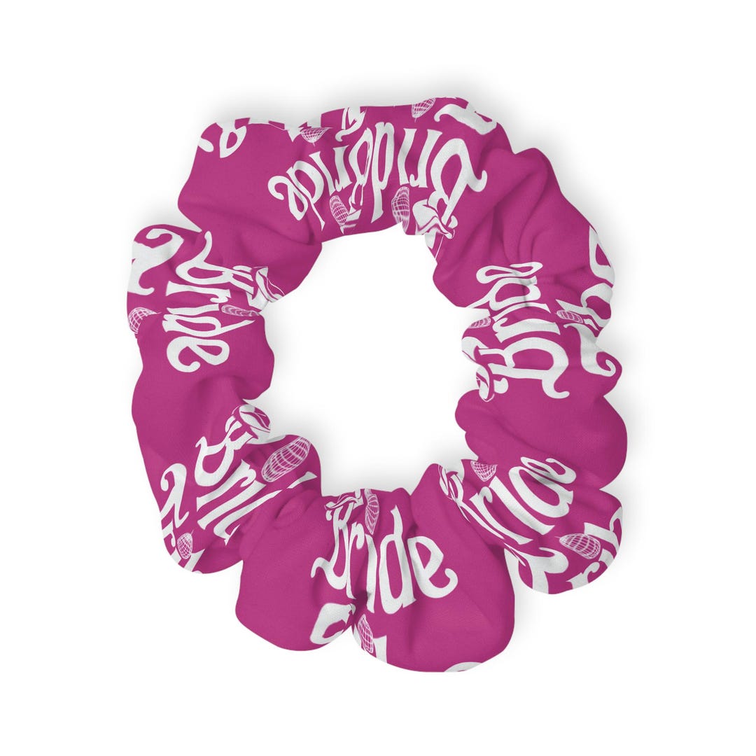 Scrunchie, Bride Tribe Disco Cowboy Hair Tie, Bachelorette Party Gift ...