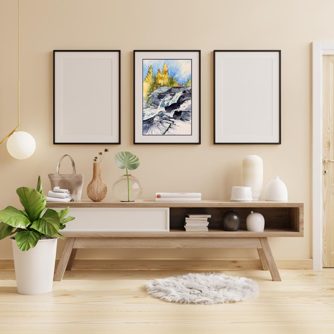 Algonquin Park - Hand-painted, One of a Kind, Original Watercolor ...
