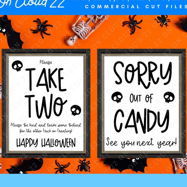 Halloween Candy Sign - Etsy