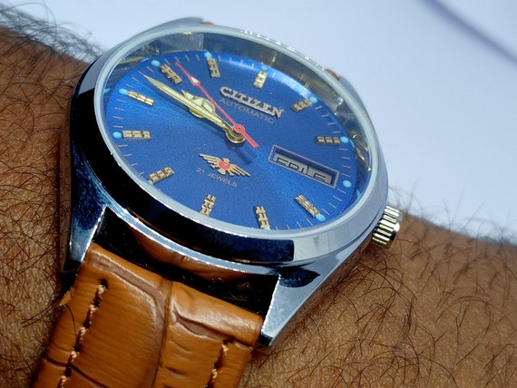 Rare Vintage Citizen Automatic men's wrist watch orig… - Gem
