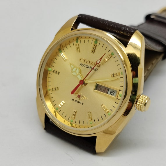 Mechanical Vintage Citizen Automatic men's wrist watc… - Gem
