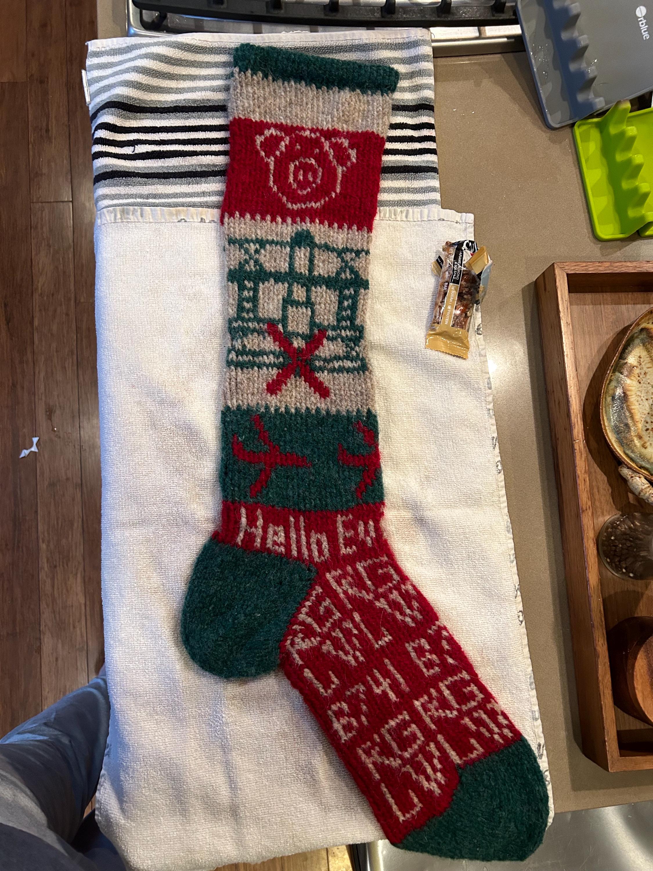 King Gizzard and the Lizard Wizard Christmas Stocking Flight B741 ...