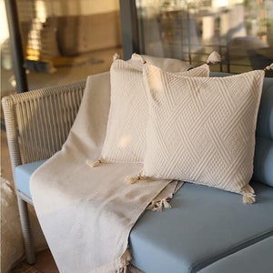 Beika Special Turkish Buldan Cloth Decorative Throw Pillow Covers 17x17 ...