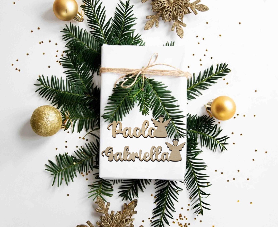 Kit of 10 Wooden Christmas Table Placeholders - Etsy