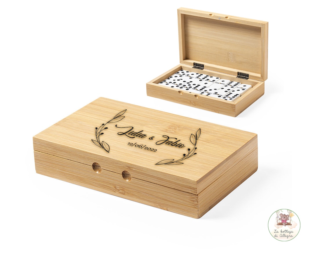 28-piece Classic Domino Wooden Set in Custom Durable Melamine With ...