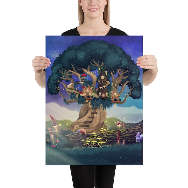 Magic Tree House Poster - Etsy