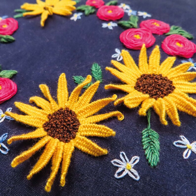 Stitch Guide Raised Embroidery Stitches PDF Instant - Etsy