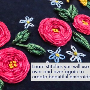 Stitch Guide Raised Embroidery Stitches PDF Instant - Etsy