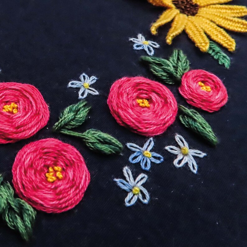 Stitch Guide Raised Embroidery Stitches PDF Instant - Etsy