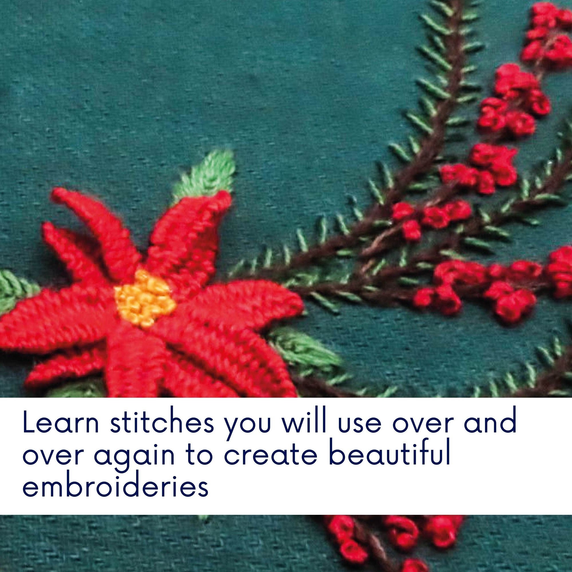 Stitch Guide Raised Embroidery Stitches PDF Instant Digital Download ...