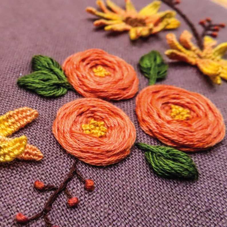 Stitch Guide Raised Embroidery Stitches PDF Instant - Etsy