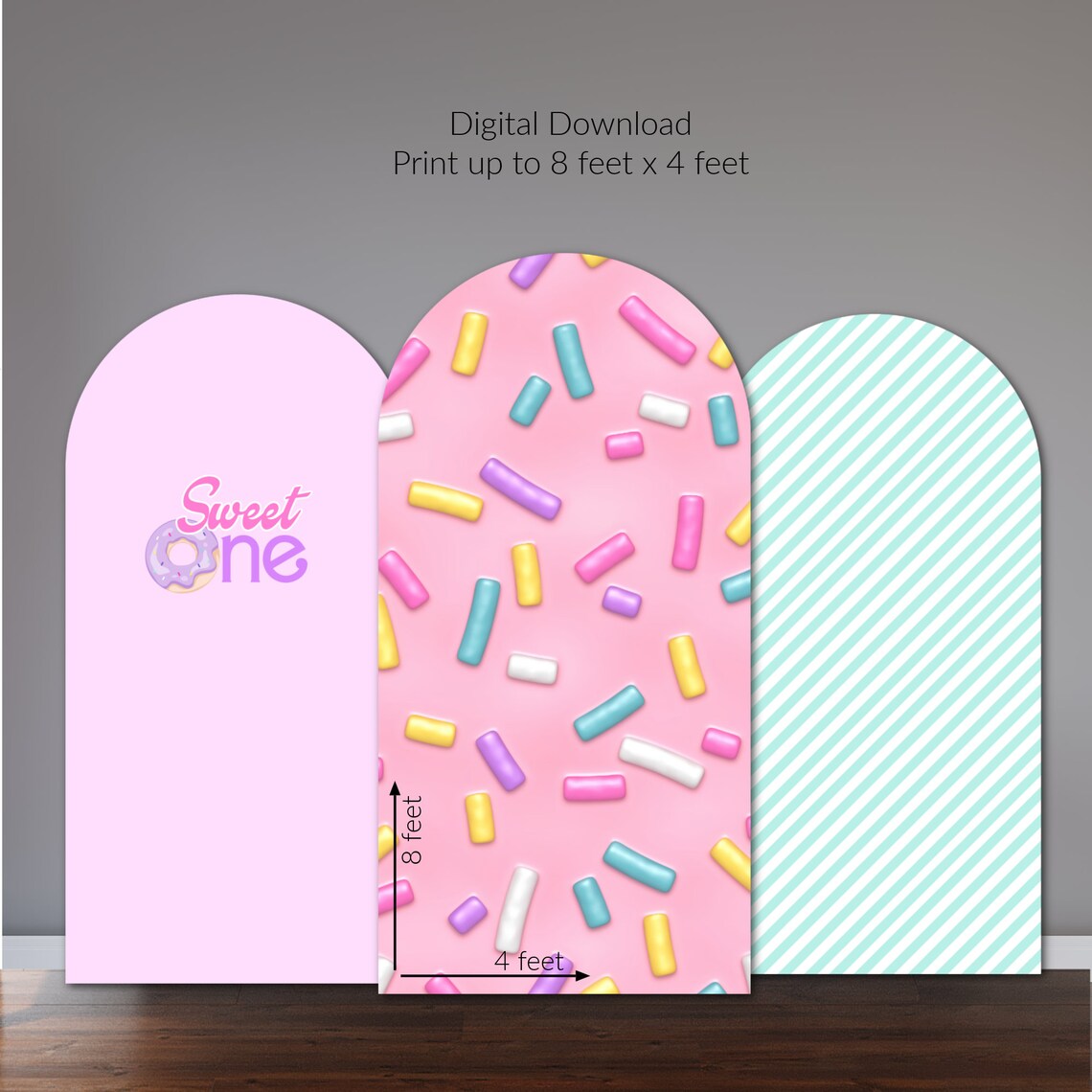Candy Sweet Shop Theme Digital Arch Set, Download Digital Candy Theme ...