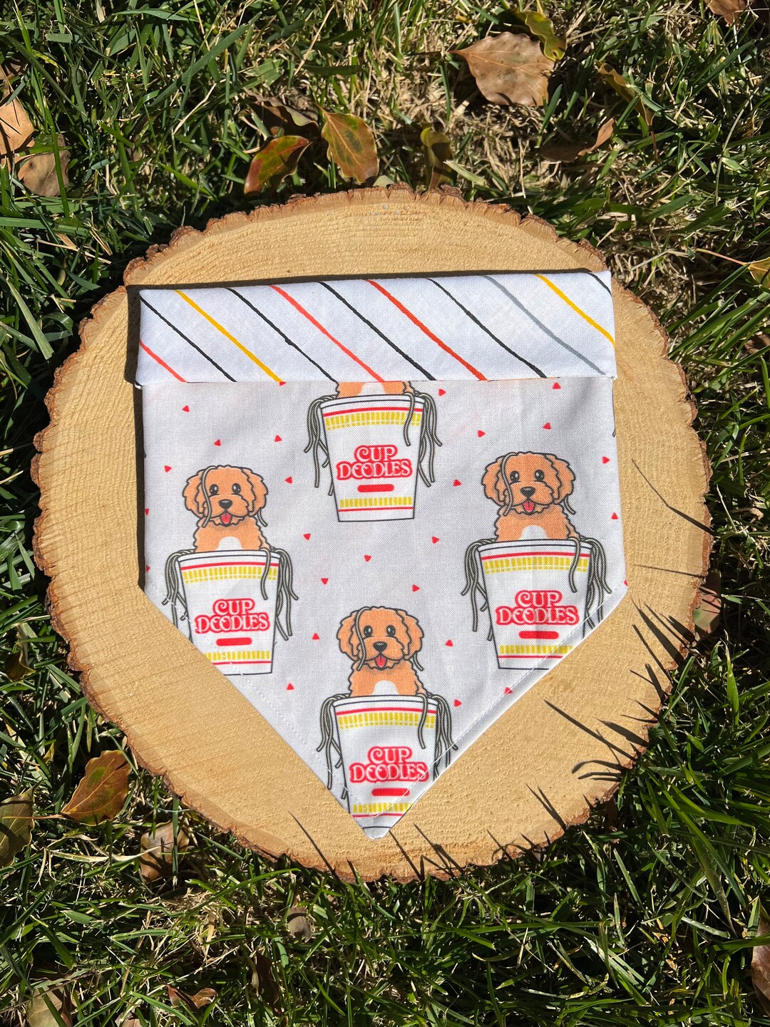 Cup of Doodles, Dog Bandana, Over the Collar Dog Bandana, Cup of ...