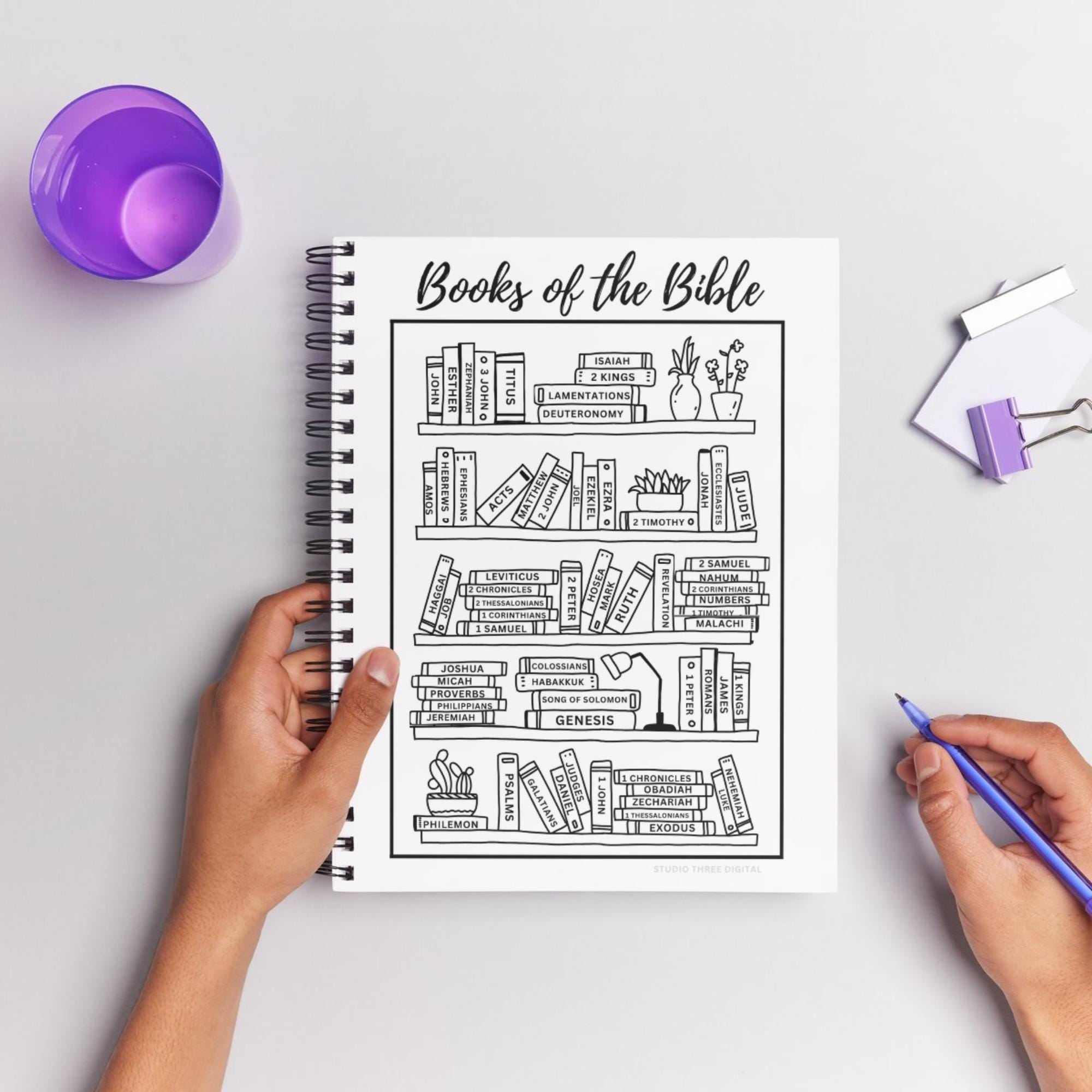 Books of the Bible Tracker Sheet - Etsy